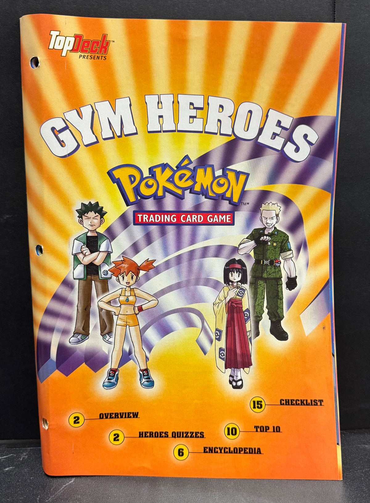 TopDeck Original Pokemon TCG - Gym Heroes Strategy & Card Guide 2000 ...
