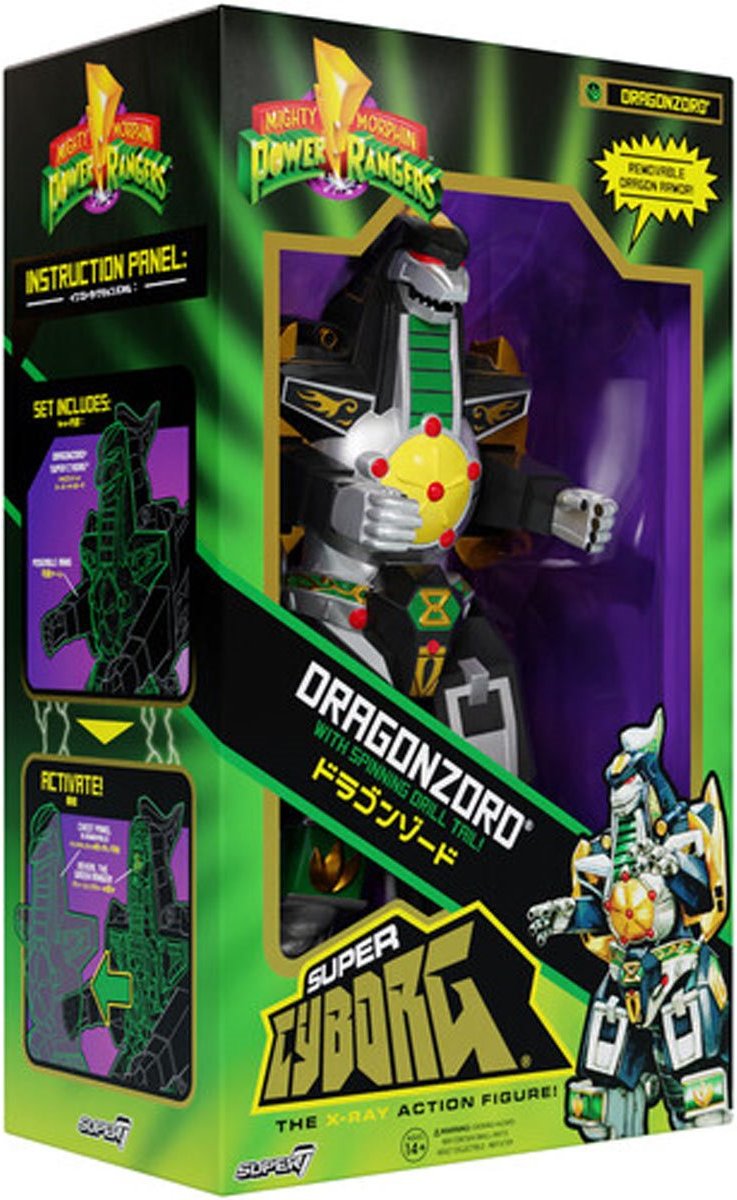 Mighty Morphin Power Rangers: Super Cyborg Action Figure - New - Toys ...